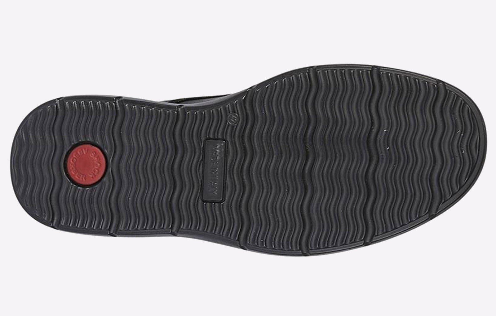 Imac Cobar Waterproof Leather Trainers for Men, Wide Fit, Mid-Top ...