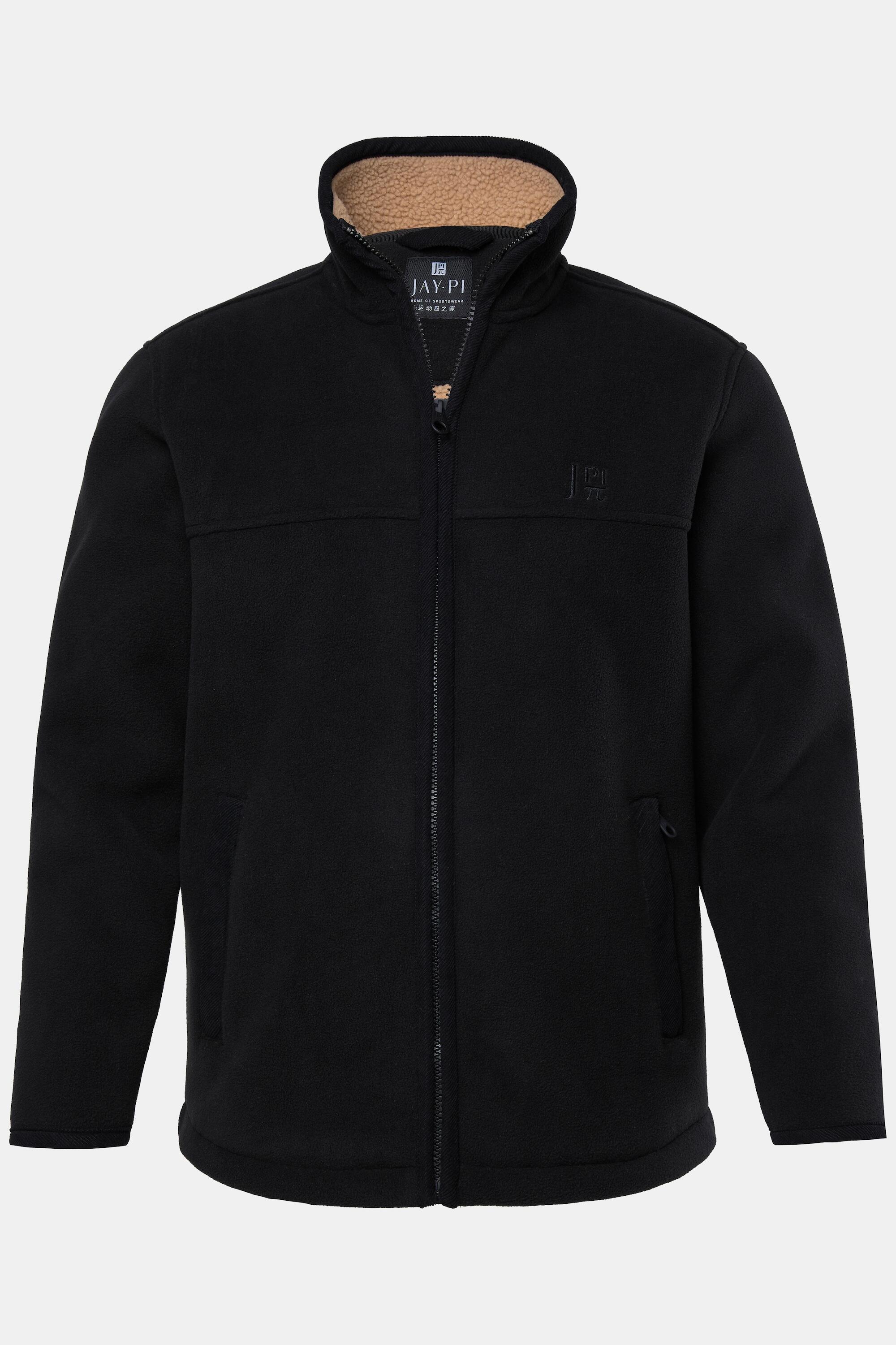 JAY-PI Level 4 Men's Fleece Jacket High Collar Plus Size JAY PI | Decathlon