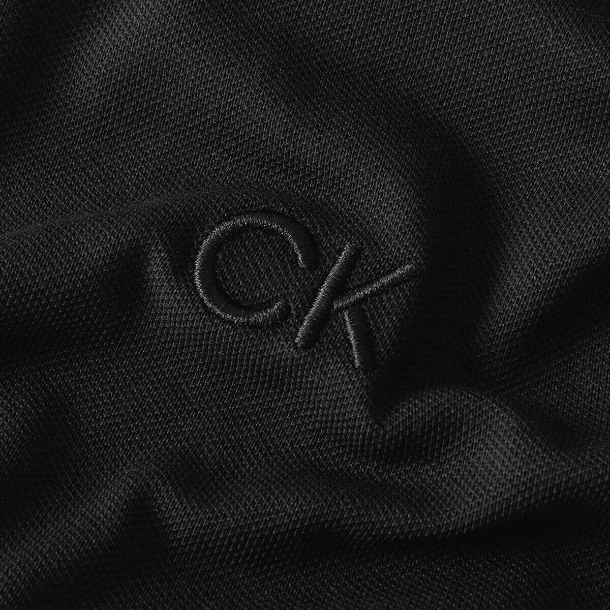 Calvin Klein Mens Long Sleeve Campus Polo Shirt - Black - XXXXL CALVIN KLEIN | Decathlon