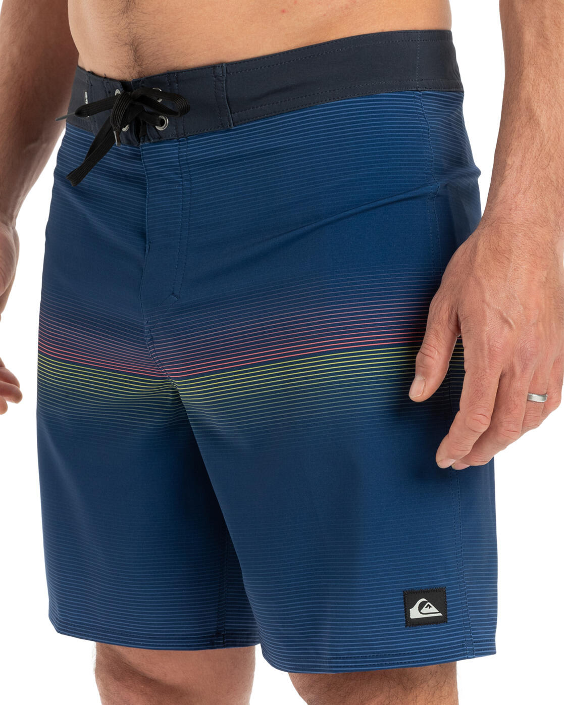 Quiksilver Surfsilk Straight Swim Shorts-Estate Blue Connect QUIKSILVER ...