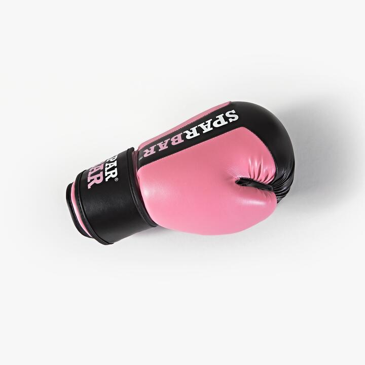 SPARBAR® SB1 PU VELCRO BOXING GLOVES 12oz - PINK SPARBAR | Decathlon