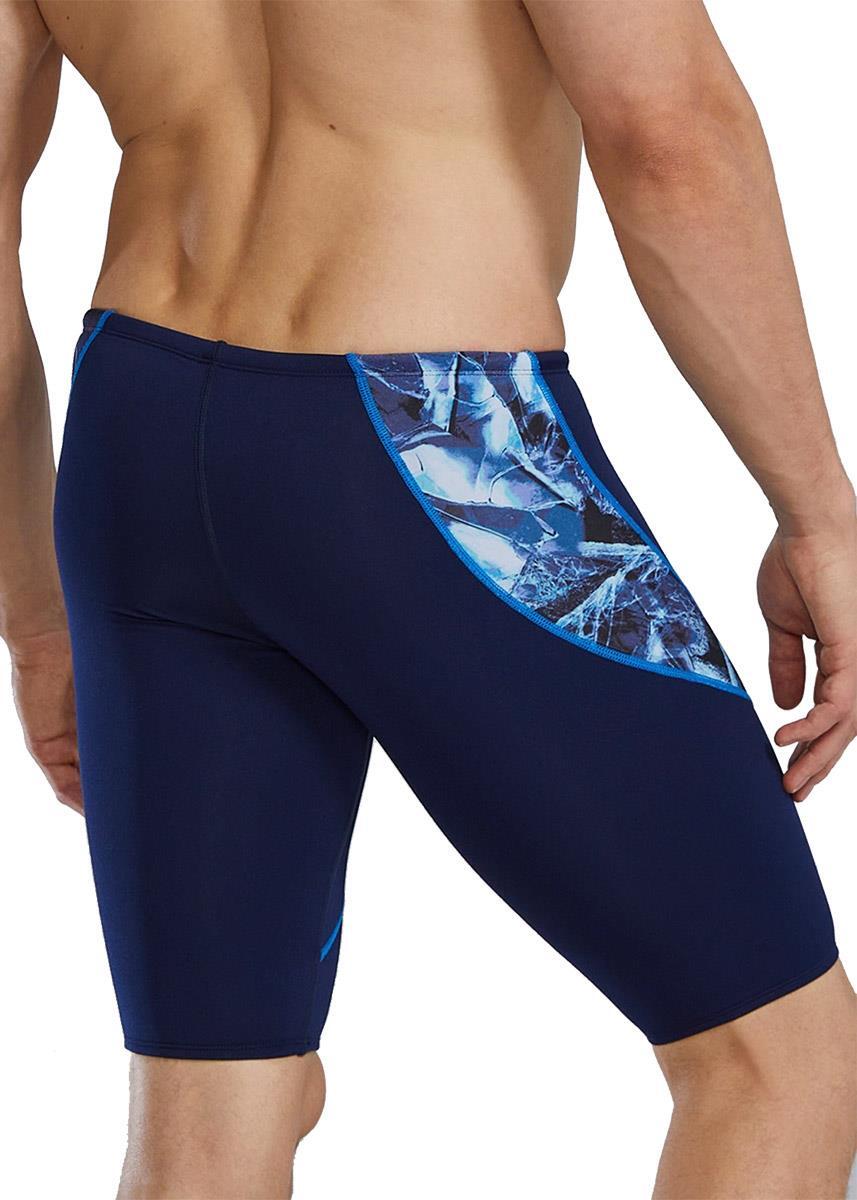 TYR Durafast Elite Curve Splice Reflecta Jammer - Bleu Glacé - Taille ...