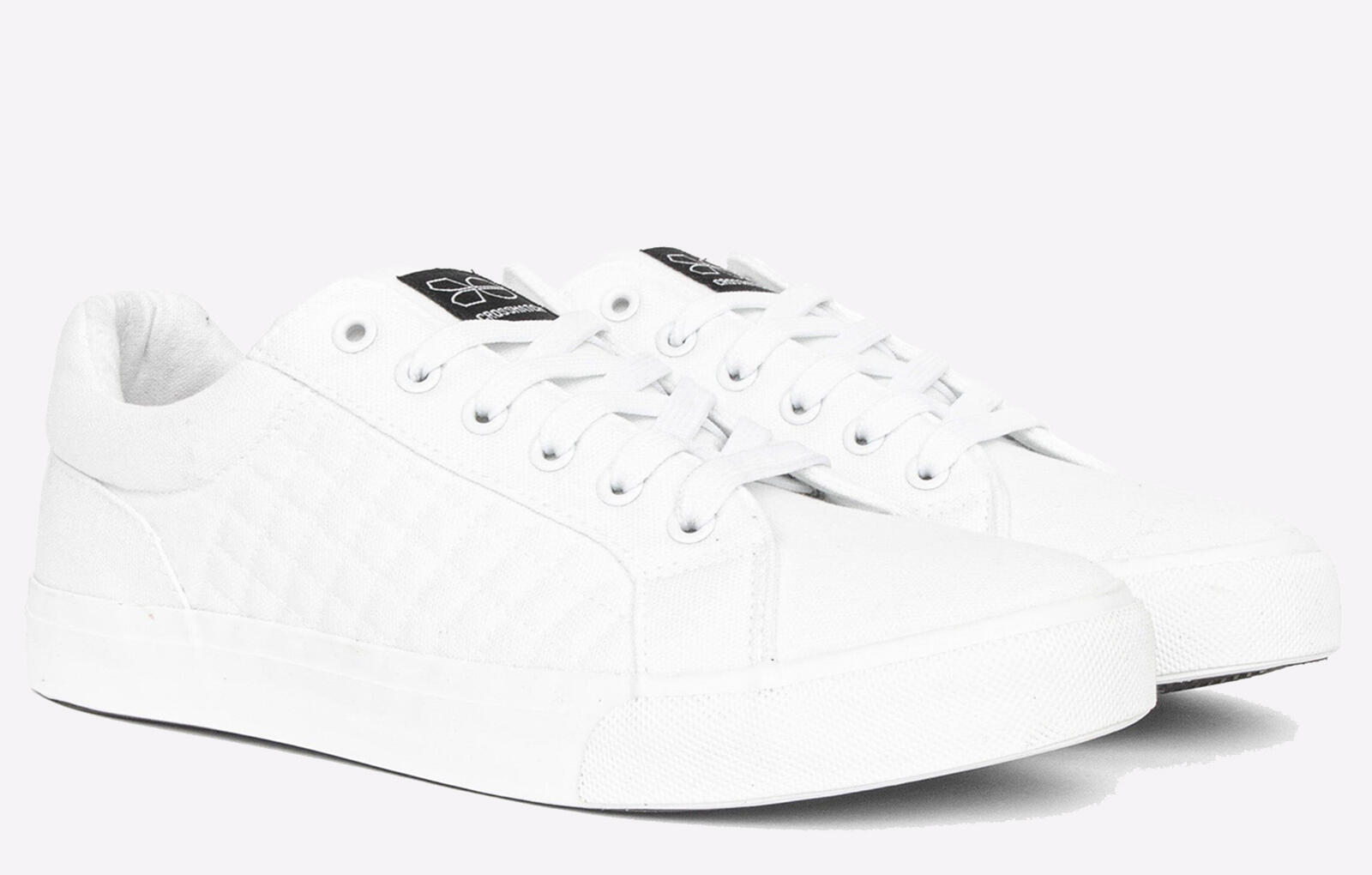 Crosshatch Huseby Men's Lace-Up Trainers - White CROSSHATCH | Decathlon