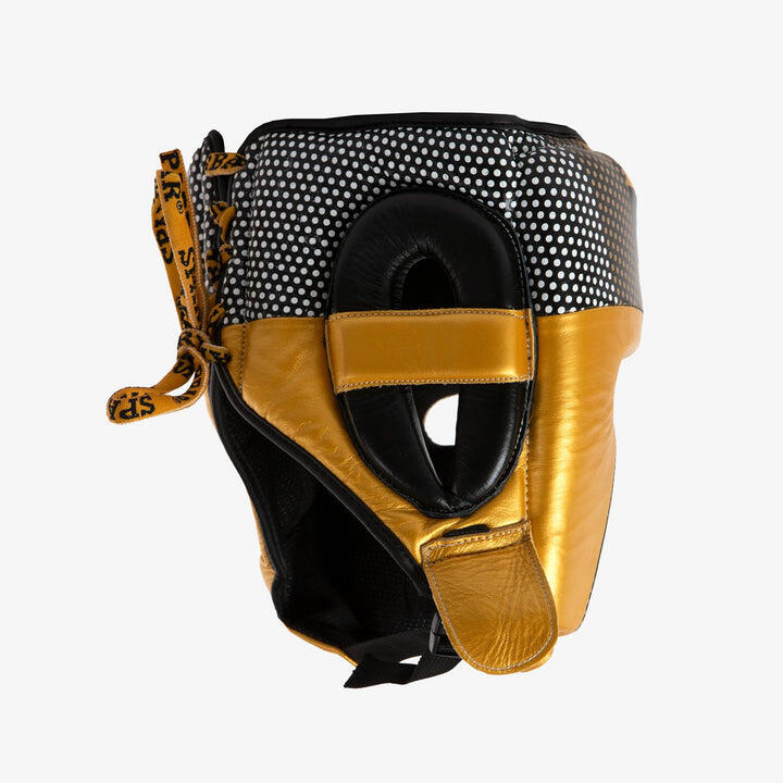 SPARBAR® SB1 FULL FACE HEADGUARD - BLACK & GOLD Small | Decathlon