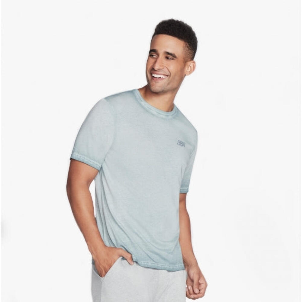 Mens Training T-shirt Pull On M1ts156/tlbl Diamond Wash Breakers Crew ...