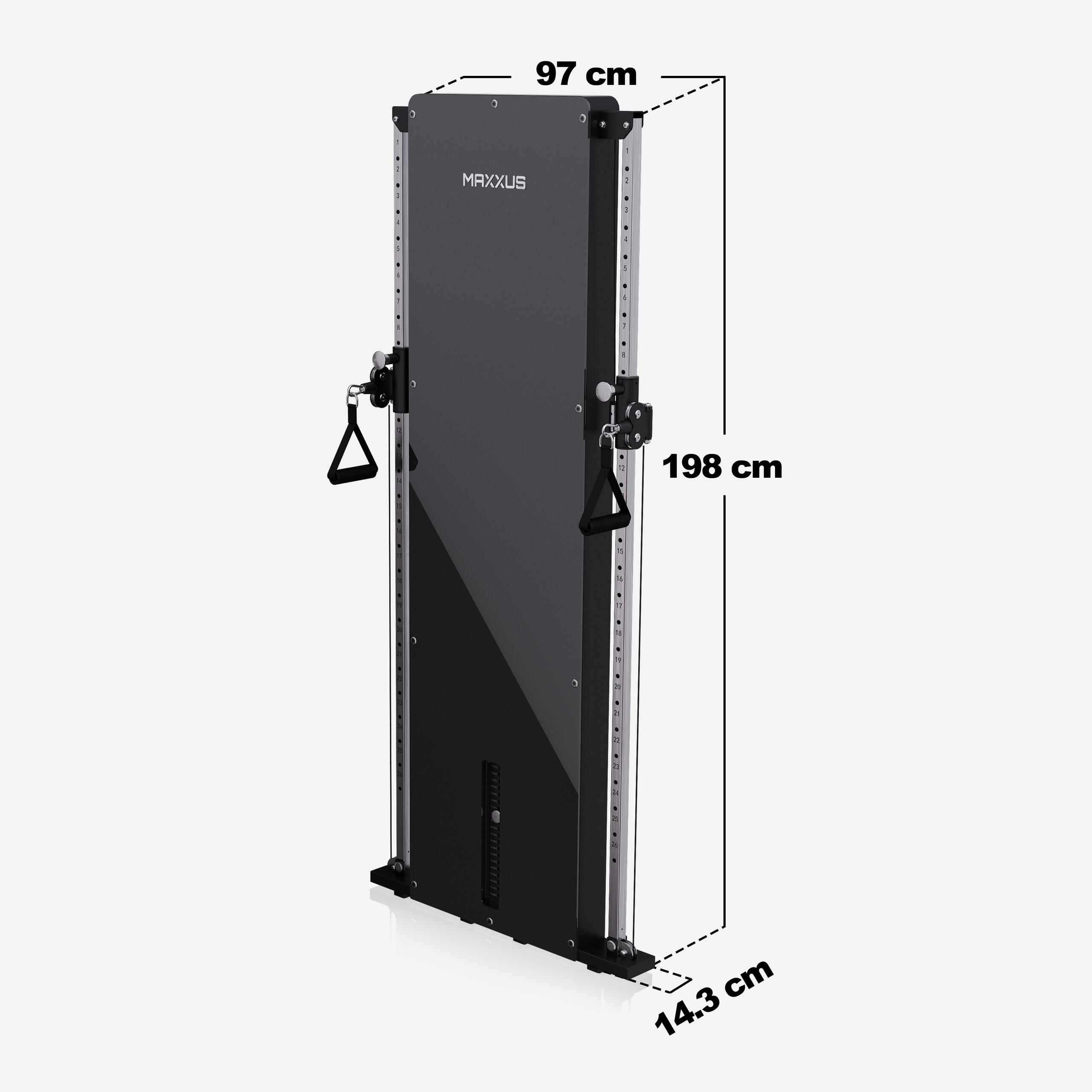 Machine Poulie Musculation SmartGym H8 - Appareil Traction Musculation ...