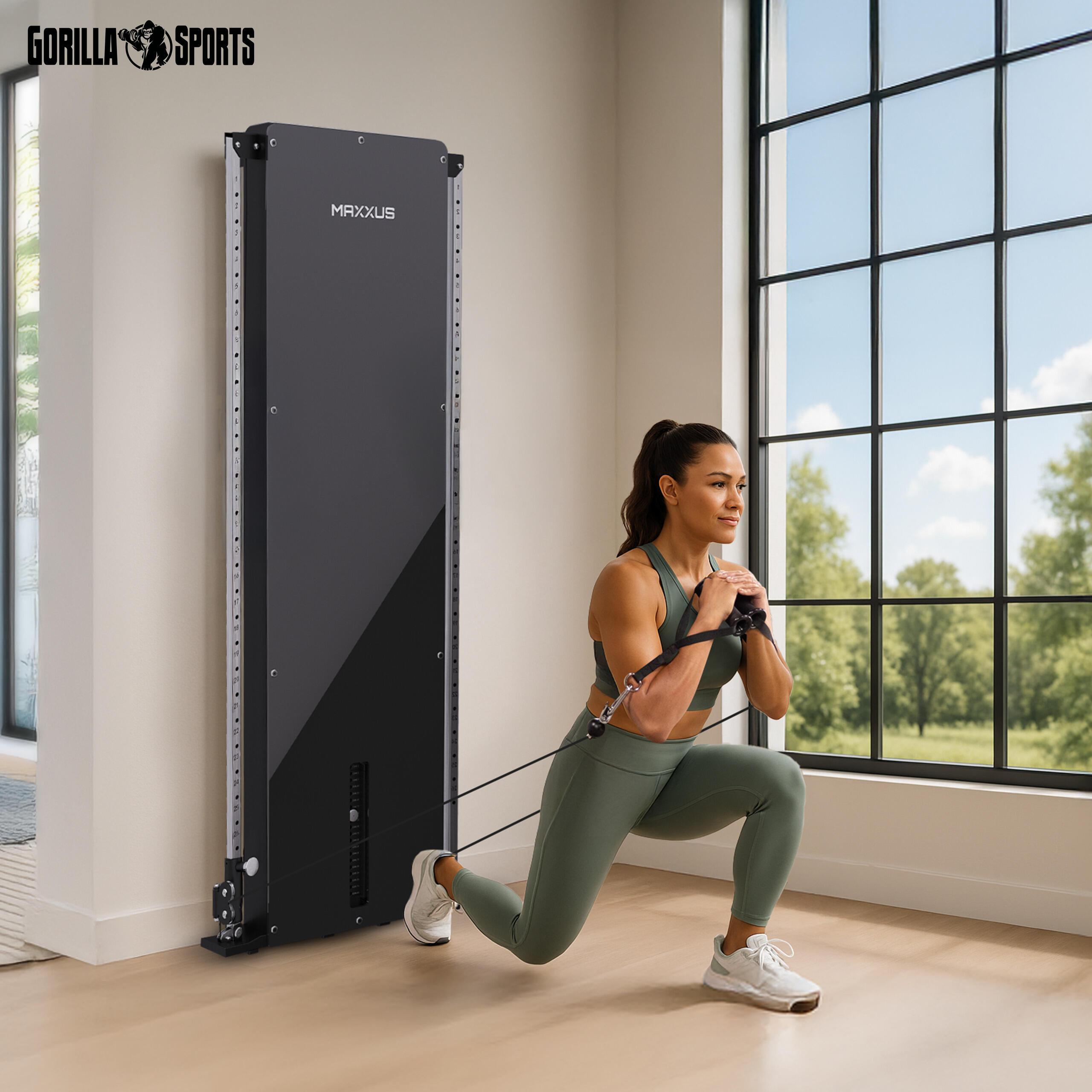 Machine Poulie Musculation SmartGym H8 - Appareil Traction Musculation ...