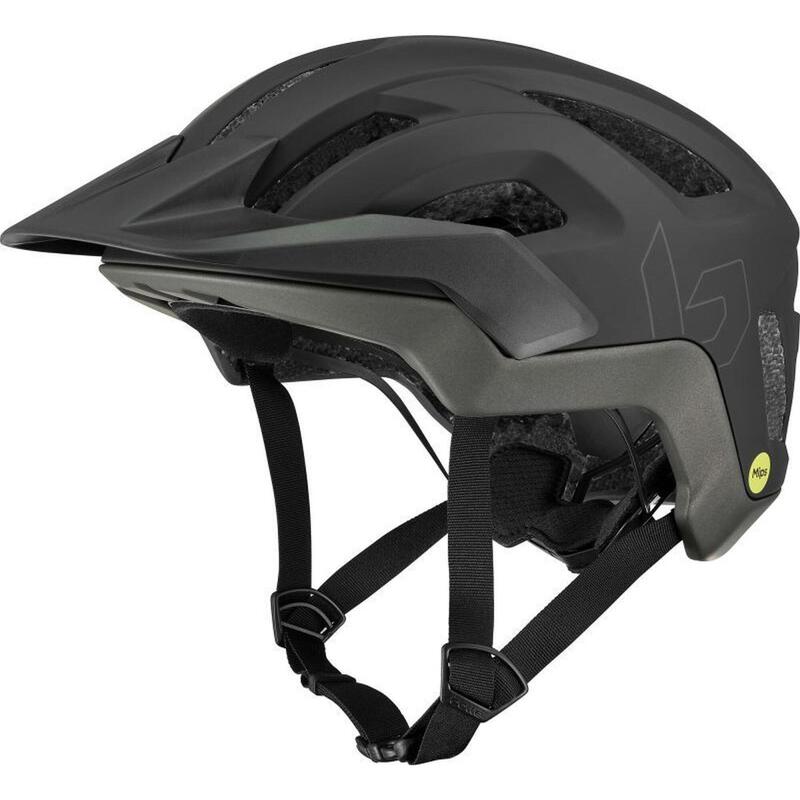 MTB-Fahrradhelm "Eco Adapt Mips", mineral black matte BOLLÉ | Decathlon