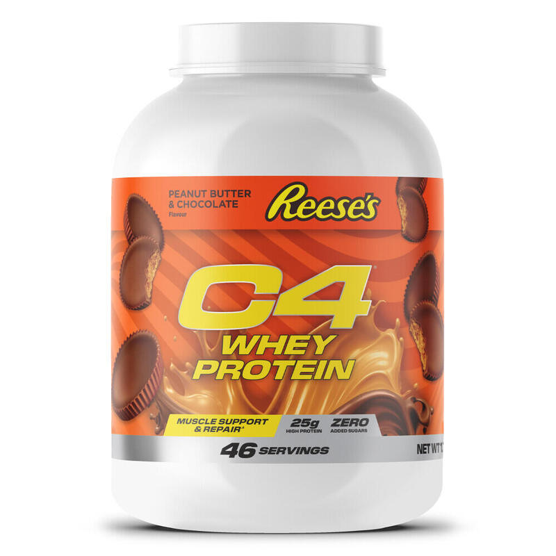 Whey concentrée - C4 Whey Protein - Beurre de Cacahuète au Chocolat ...