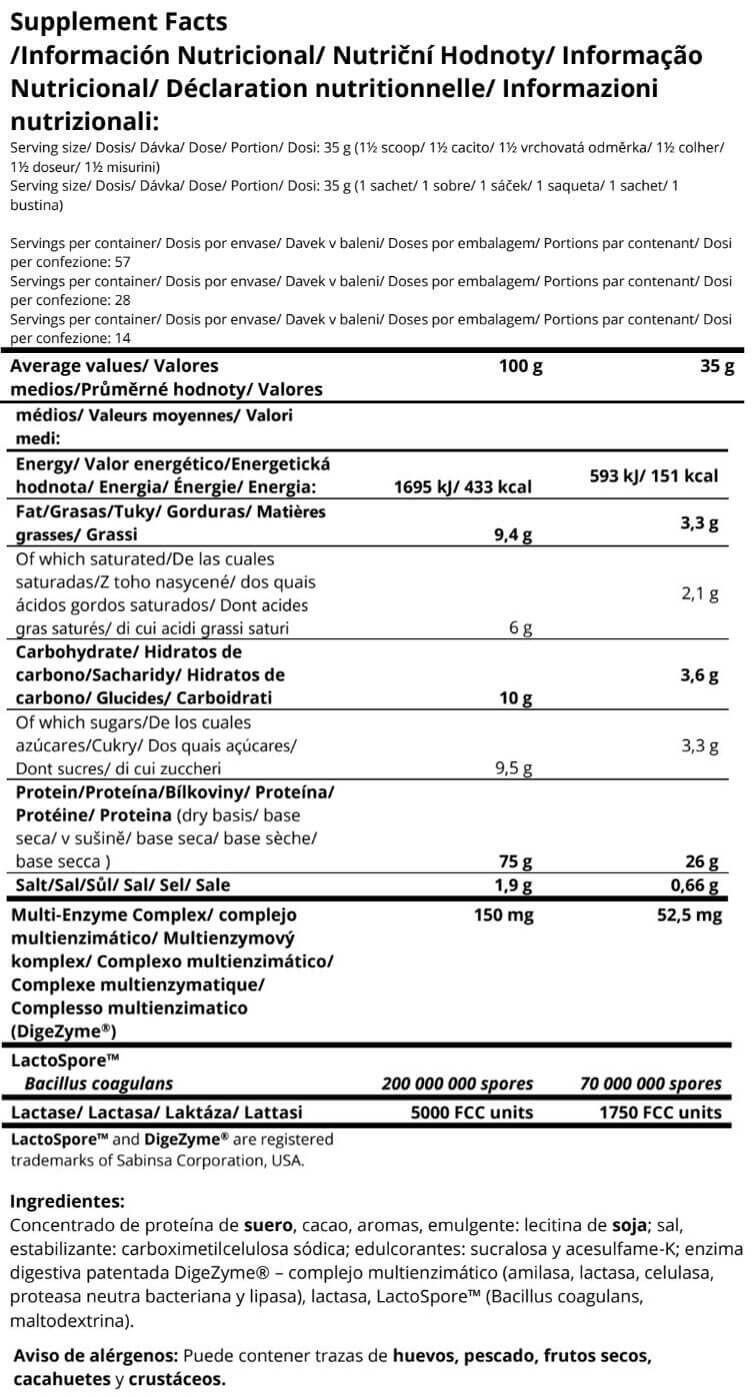 Ultra Pure Whey - 2Kg Cioccolato Rocher Amix Nutrition AMIX | Decathlon