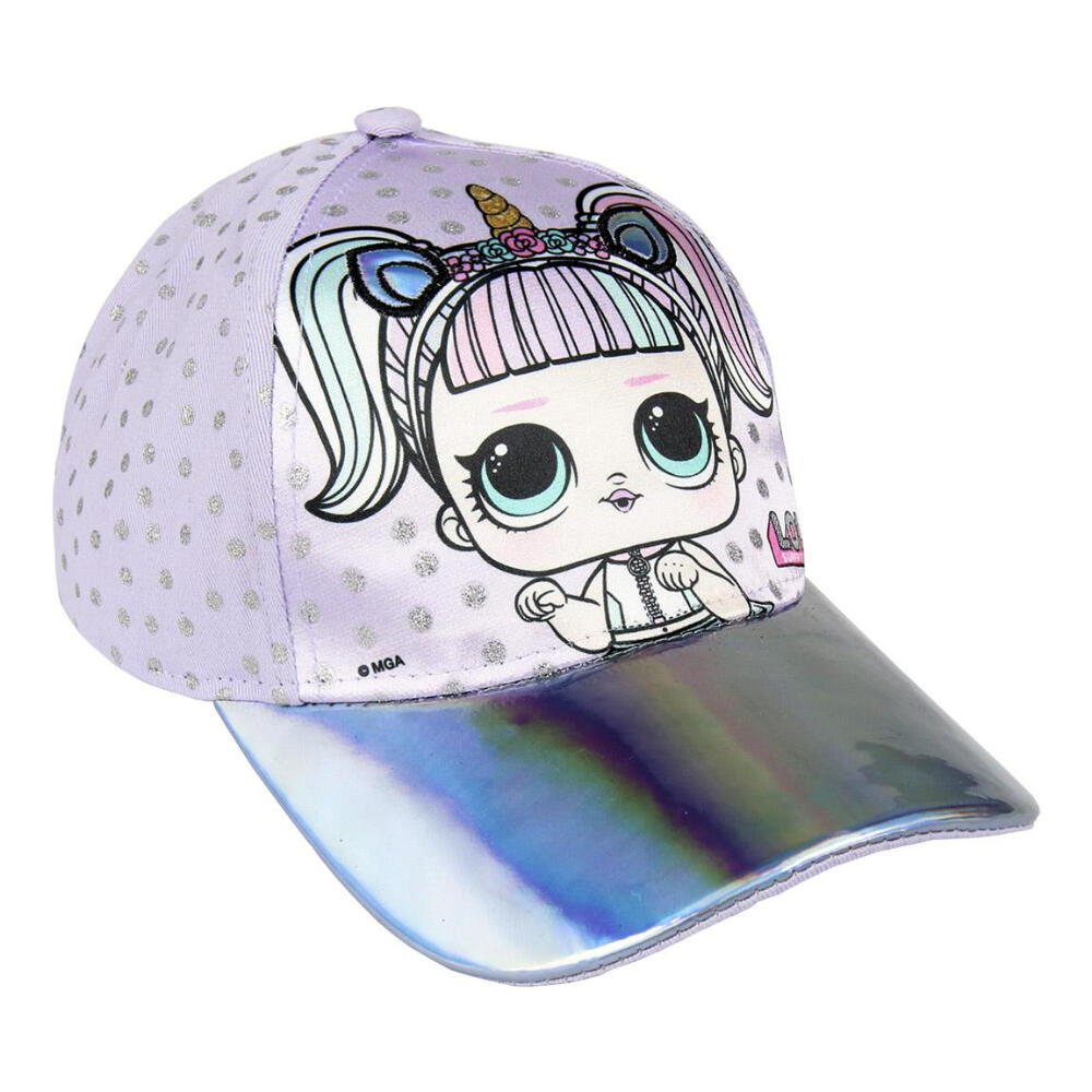 Gorra Lol Surprise Lila Metalizada Niña NO BRAND | Decathlon