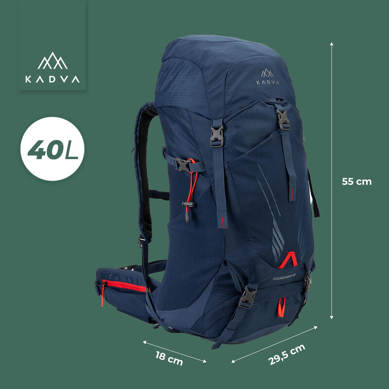 Plecak trekkingowy KADVA Vagabundo 40 l KADVA | Decathlon