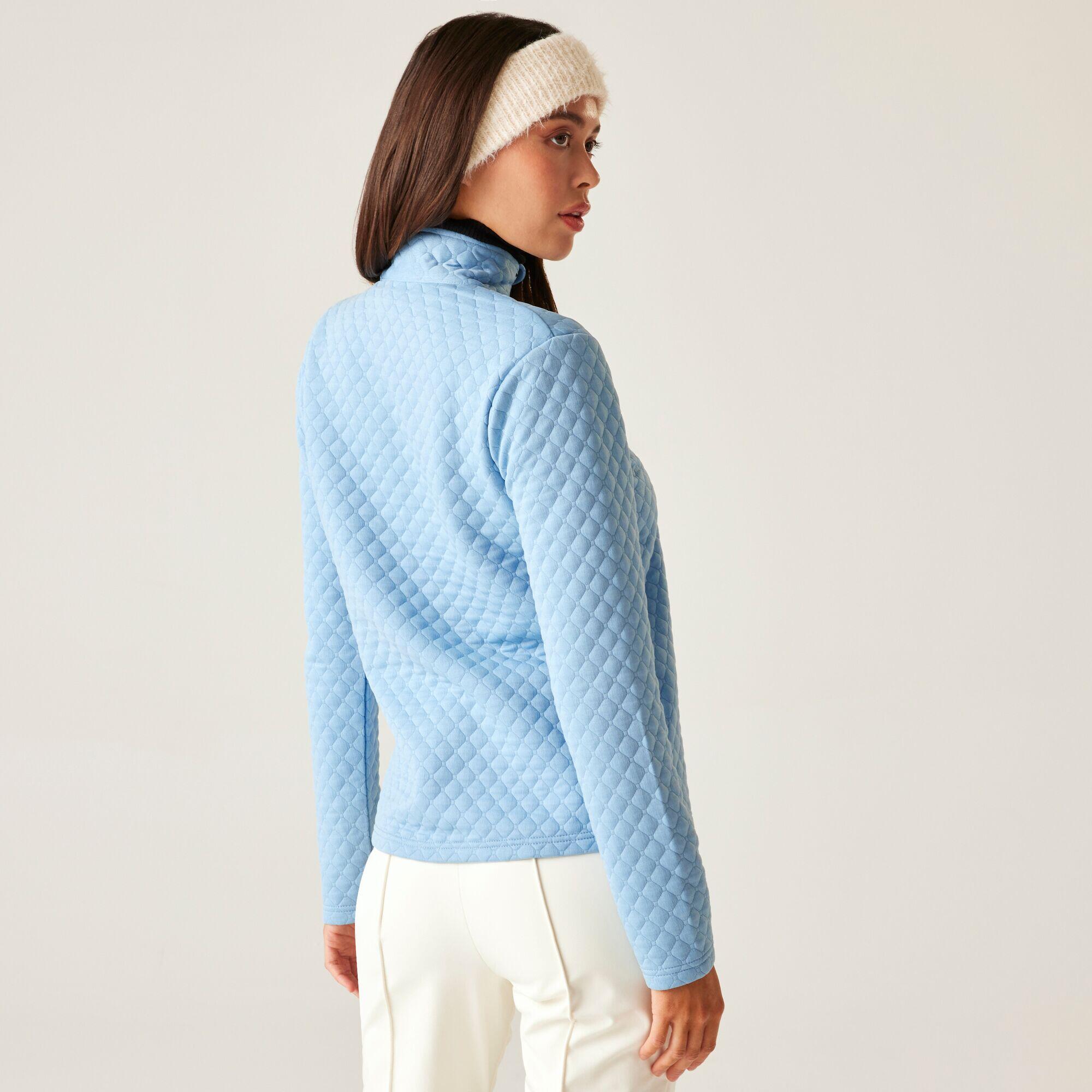 Womens Glamourize Midlayer Quarter-Zip Insulating Active Fleece | Decathlon