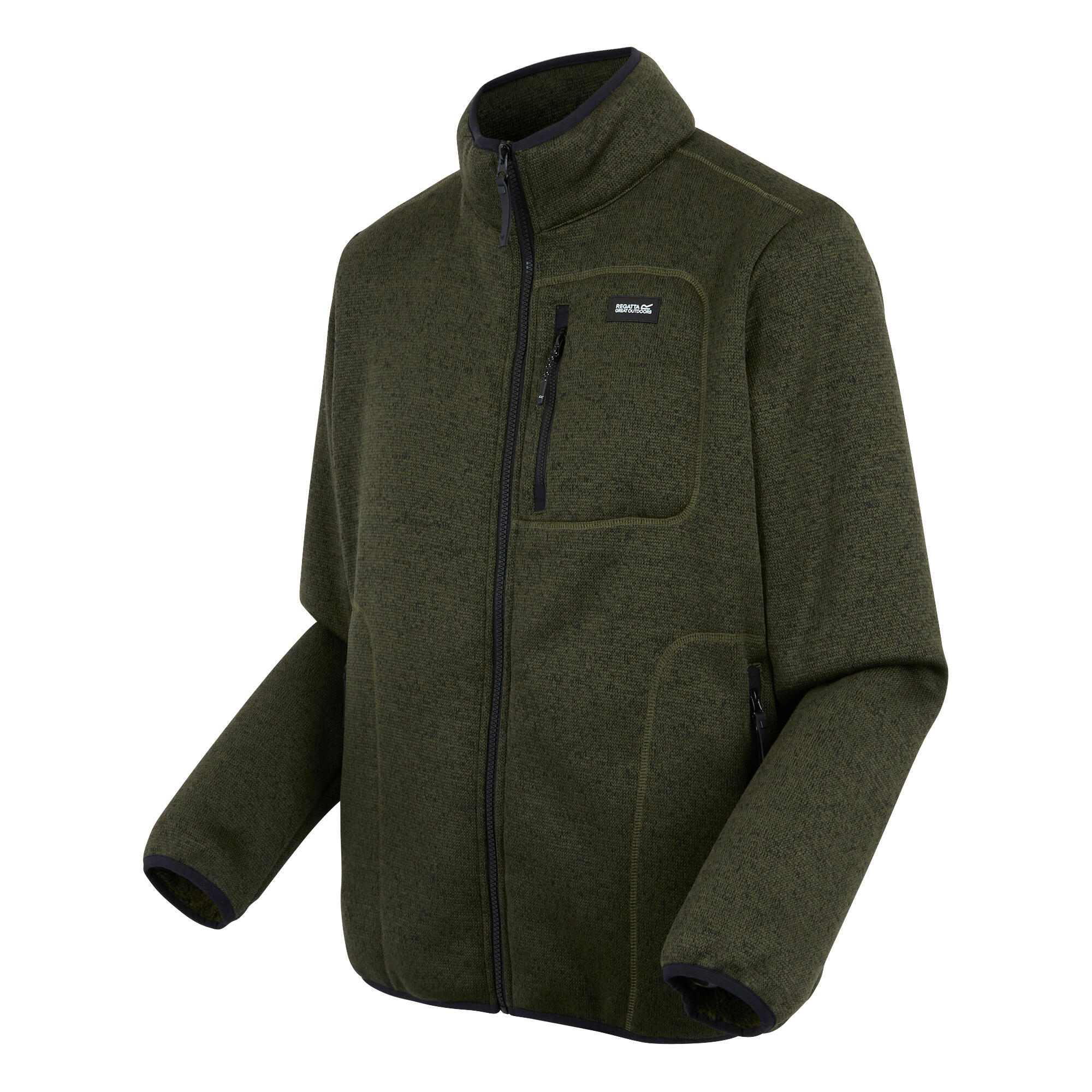 Mens Barlee Full-Zip Insulating Active Fleece | Decathlon