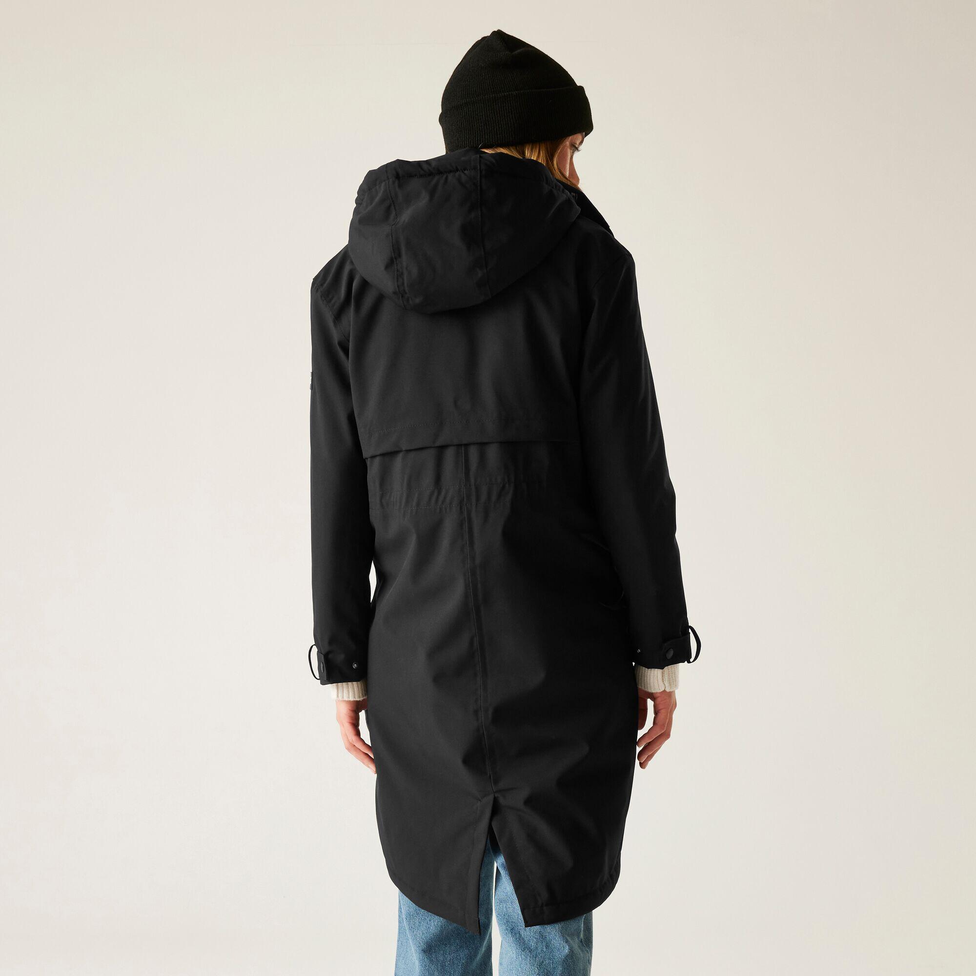 Womens Yannta Hooded Waterproof Longline Insulated Jacket REGATTA ...