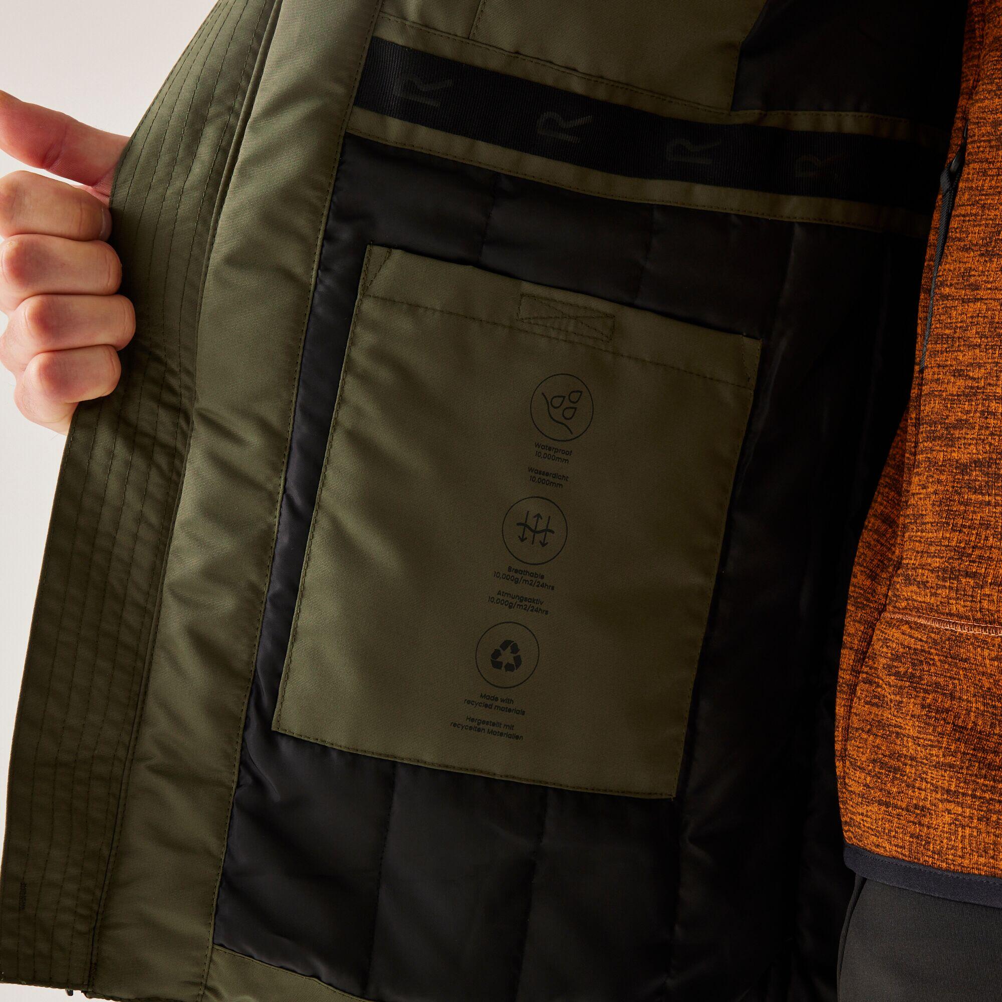 Balaton waterdichte ademende isolerende jas voor heren | Decathlon