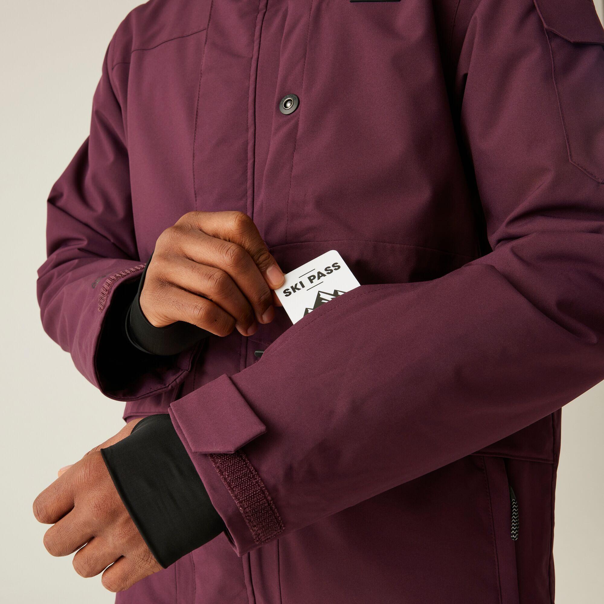 Mens Twin Tip Waterproof Breathable Insulated Ski Jacket | Decathlon