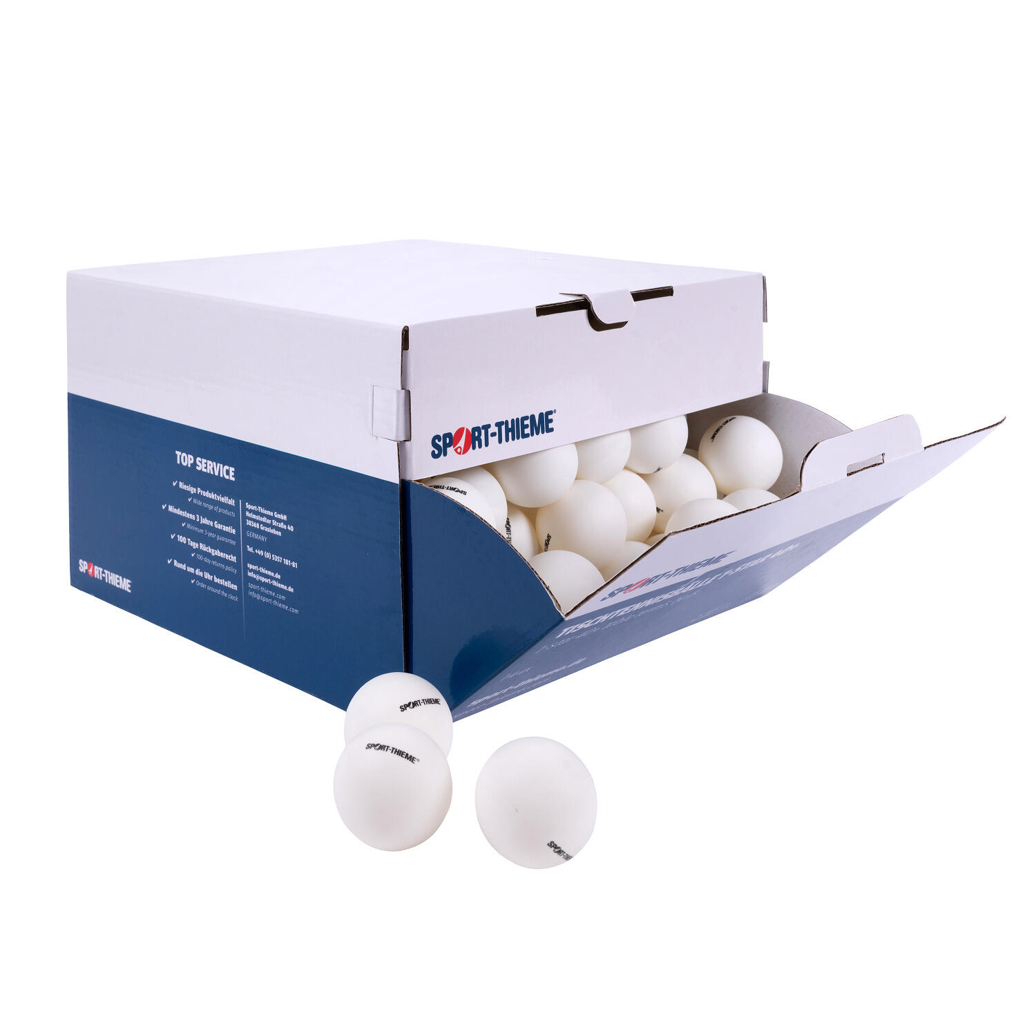 Pallina da ping pong 1-Star 40+ Bianco Tischtennis Unisex SPORT THIEME ...