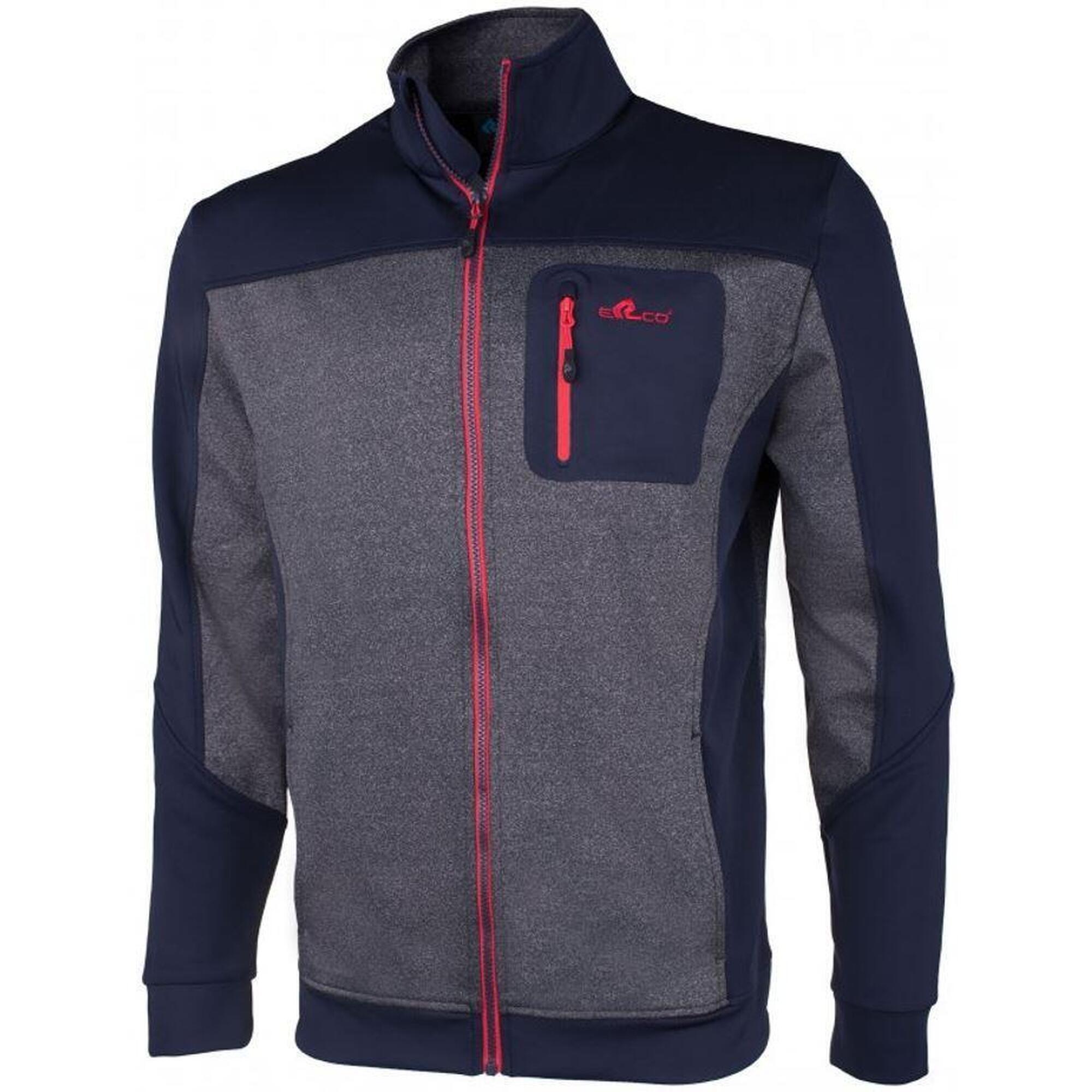Erco Bork férfi sportpulóver 3XL kék-szürke MEN'S HEALTH - Decathlon
