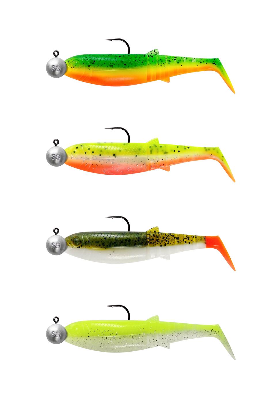 Savage Gear CANNIBAL SHAD 8CM 5G+7.5G #2/0 DARKWATER MIX 4+4PCS | Decathlon