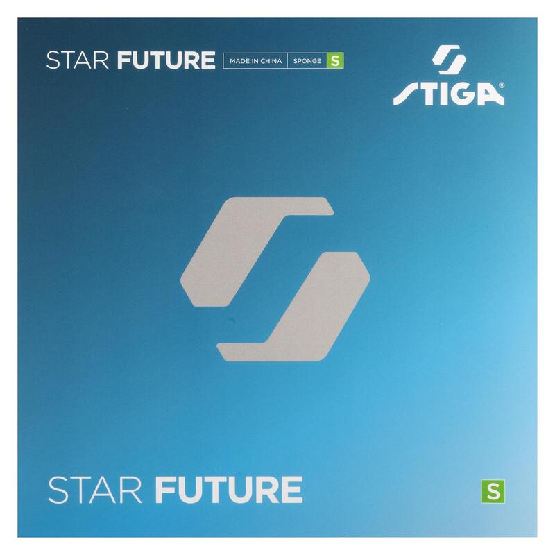 REVÊTEMENT RAQUETTE DE TENNIS DE TABLE STIGA STAR Future S Noir STIGA | Decathlon