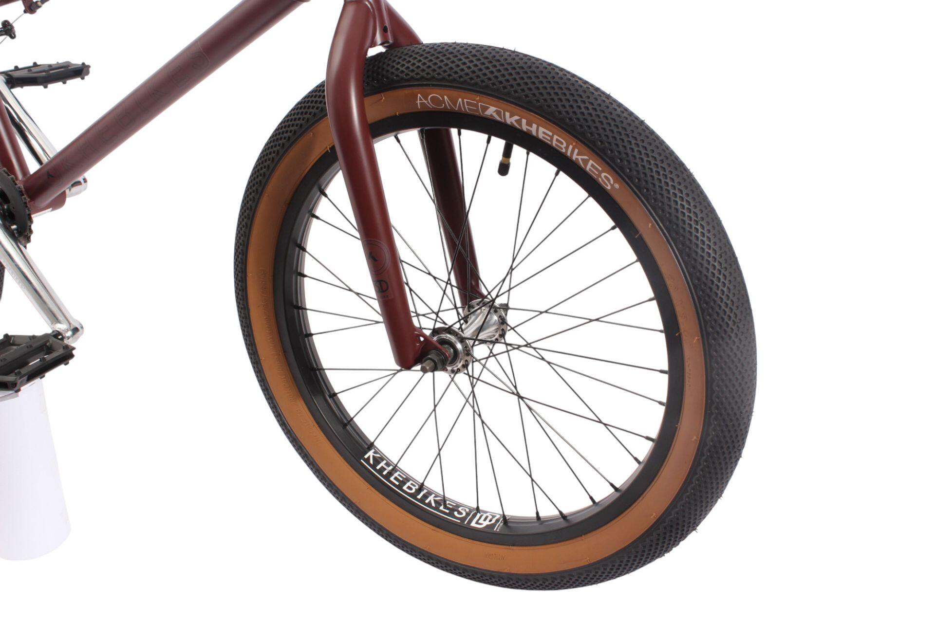 BMX fiets volwassenen CENTRIX FC roodbruin 20 inch 10,9 kg KHEBIKES ...