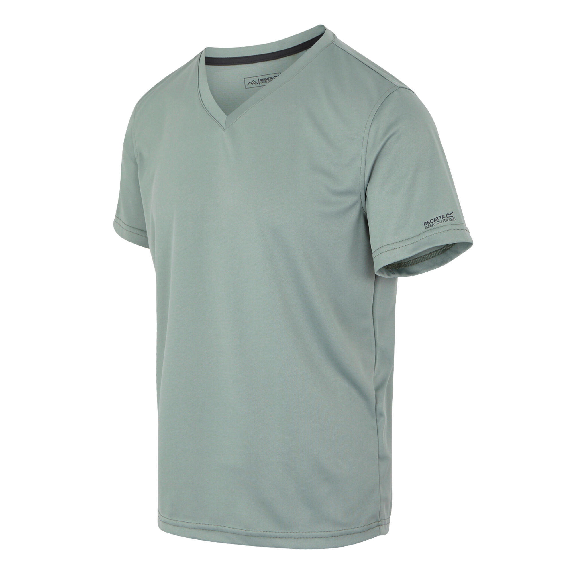Heren Fingal V Hals Tshirt (Gletsjer) REGATTA | Decathlon