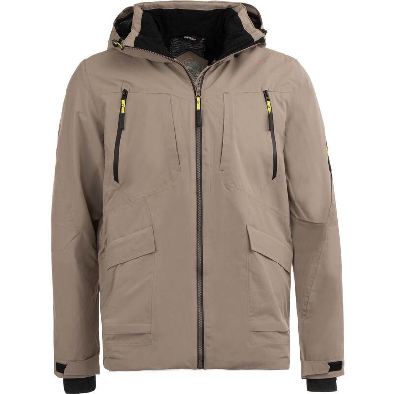 Veste de Ski Matelassée Icepeak Callahan pour Hommes 52 Imperméable ...