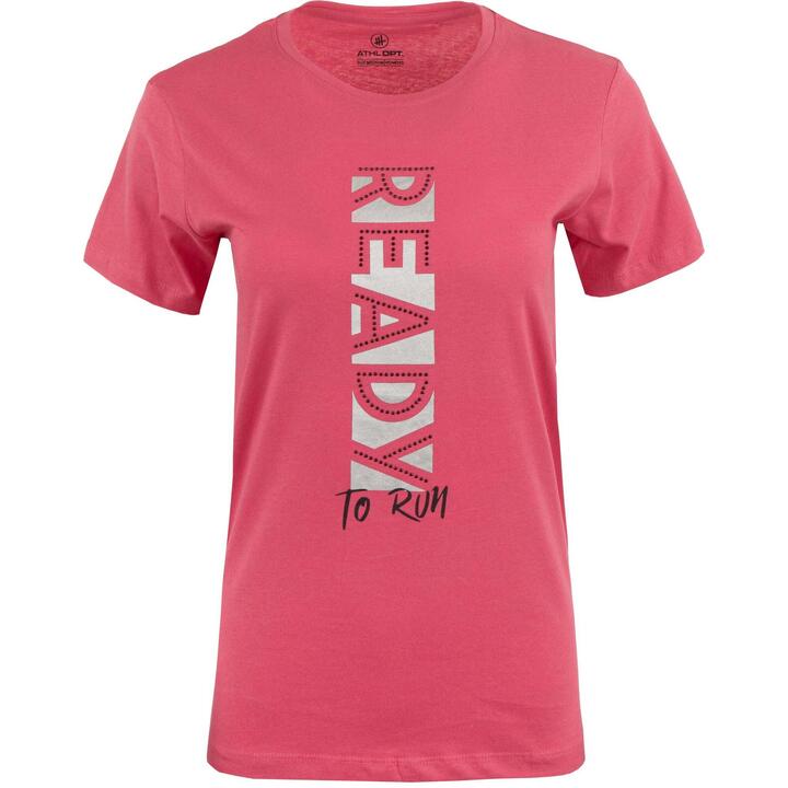 Glemo T‑shirt Femme Athl. DPT Amore Fluo pink 2XL YB SPORTS | Decathlon