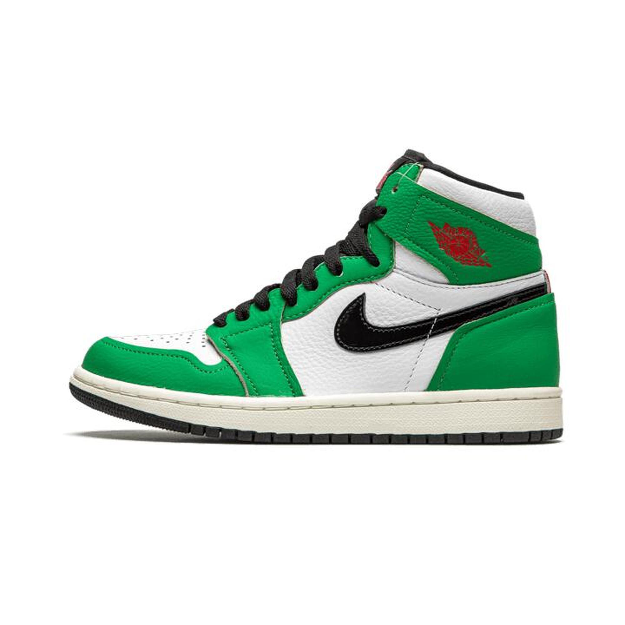 Elegantes Jordan 1 High Lucky Green Fotos