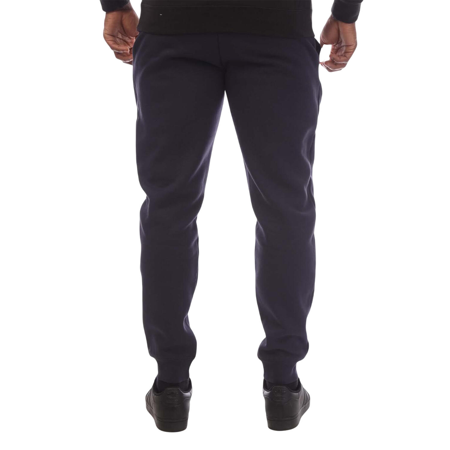 Mens Logo Cuffed Ankle Jogging Bottoms (Navy) PUMA | Decathlon