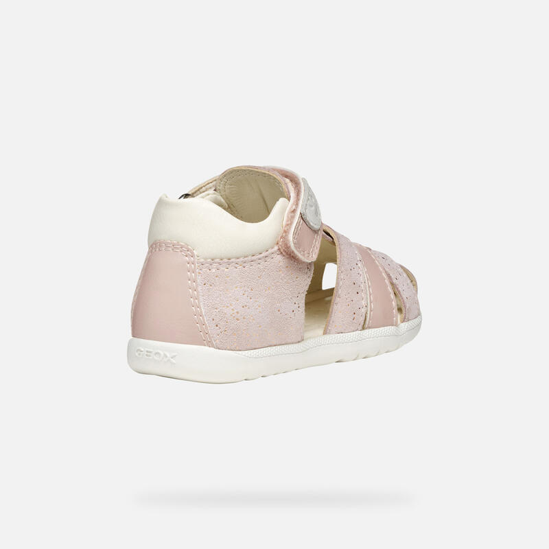 GEOX - Sandale Geox Model B Sandal Macchia Gir Culoare Roz | Decathlon