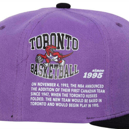 Cappellino Toronto Raptors NBA Team Origins Hwc MITCHELL E NESS | Decathlon