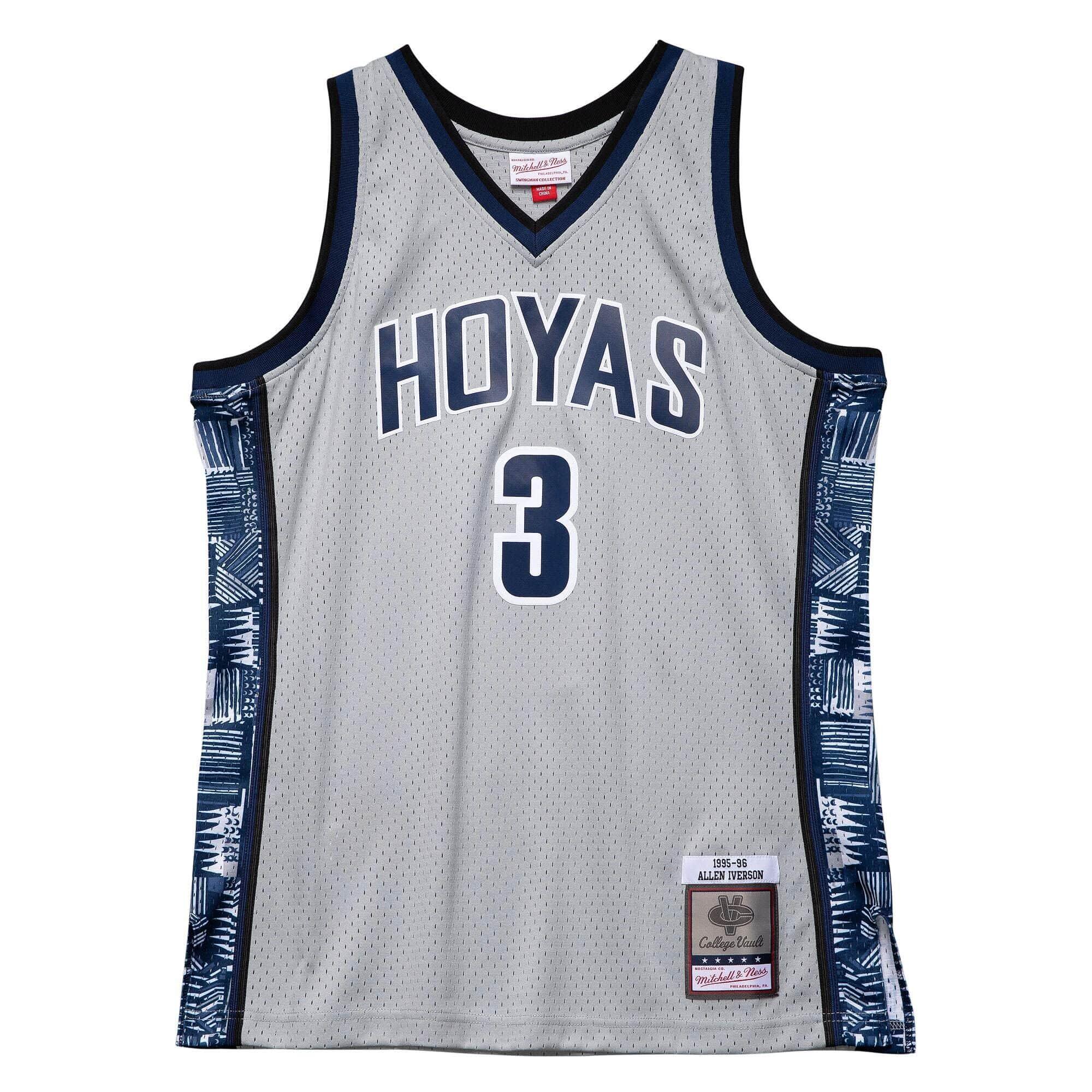 Maglia Allen Iverson GeorgeTown University 1995-96 MITCHELL AND NESS ...