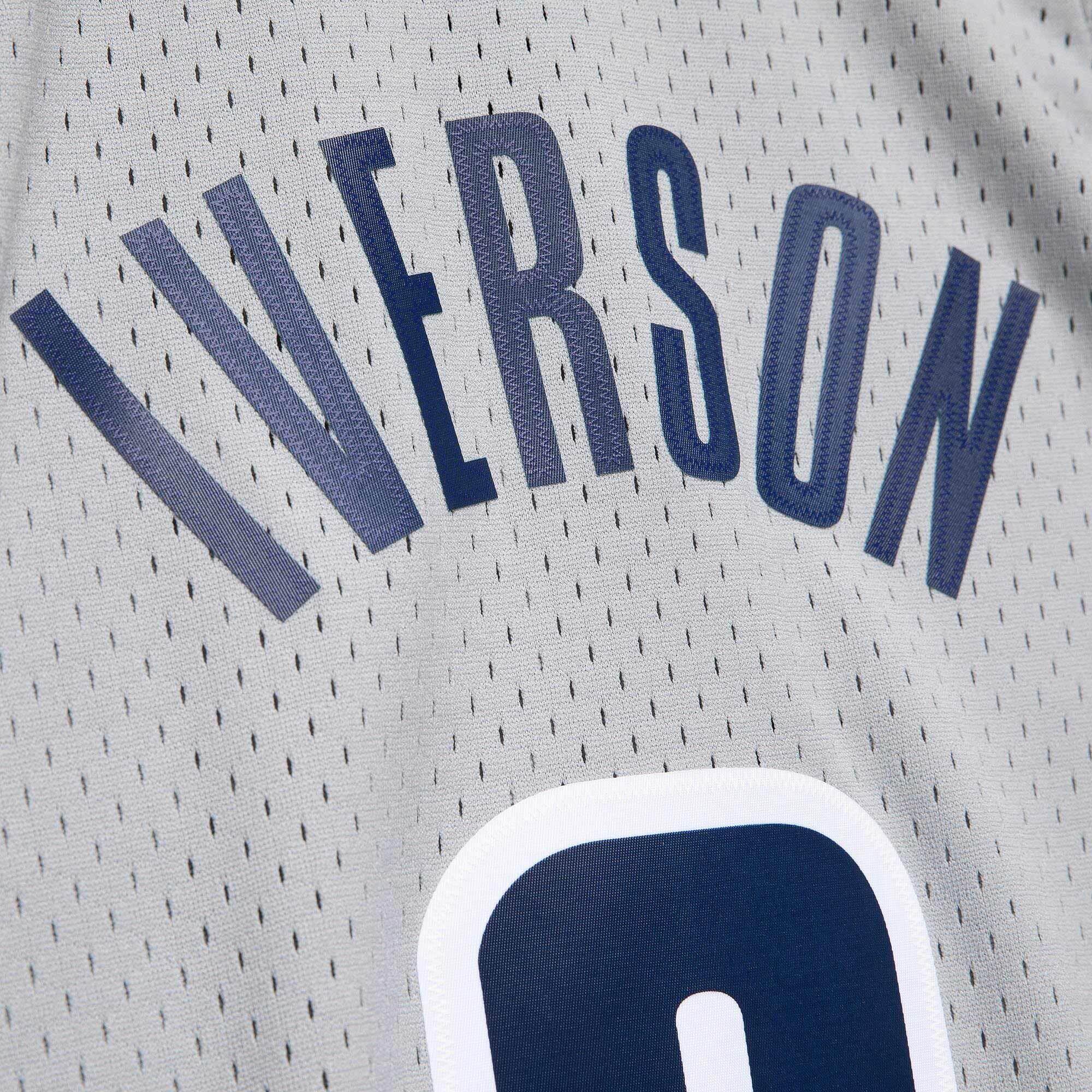 Maglia Allen Iverson GeorgeTown University 1995-96 MITCHELL AND NESS ...