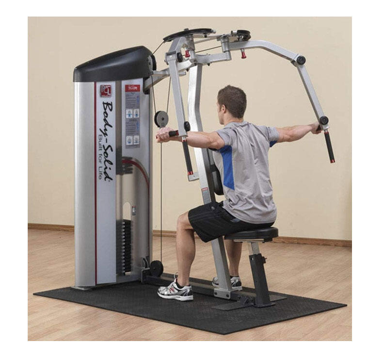 Pro Club Line Series II Pec Fly en Rear Delts Machine - 72,5kg | Decathlon