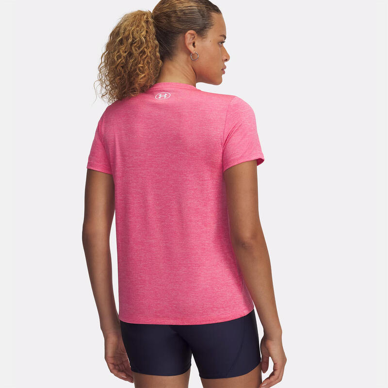 T-shirt pour femme UA Tech™ Twist Under Armour Rose UNDER ARMOUR ...