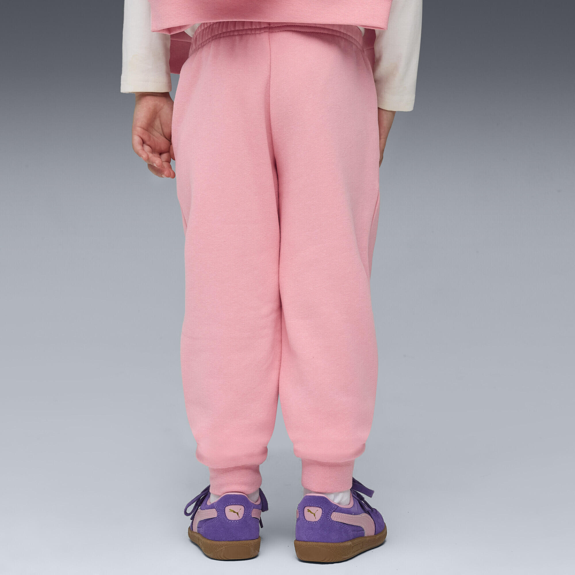ESS No. 1 Logo Fleece-Jogginghose Jungen PUMA Pinkscape Pink PUMA ...
