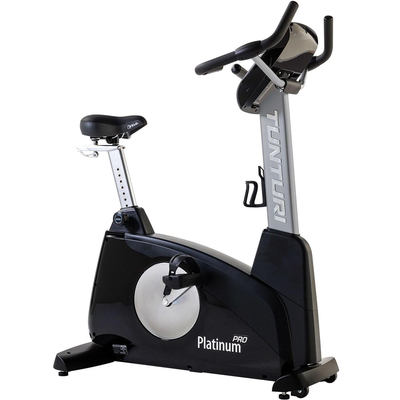 Tunturi Platinum PRO Upright Bike Ergometer Bike Black TUNTURI | Decathlon