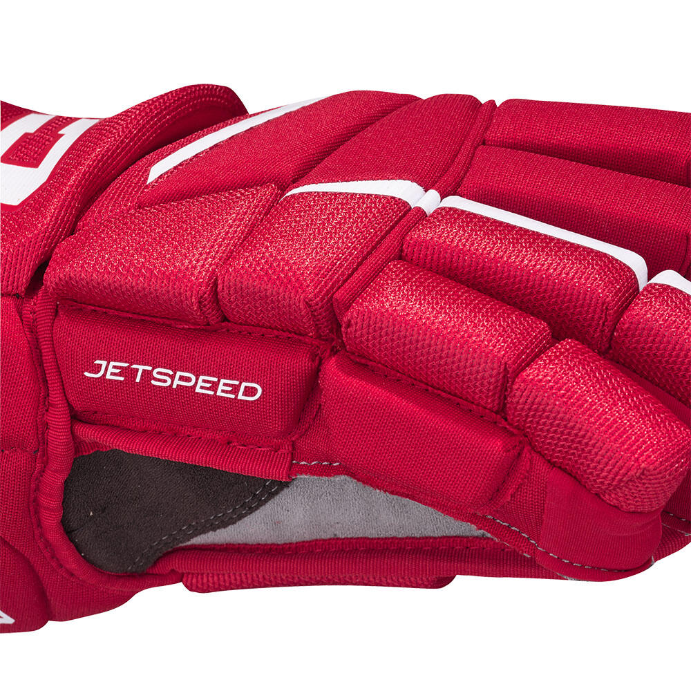 Ccm - Jetspeed Ft880 Ijshockeyhandschoenen - Senior - Rood/wit - CCM | Decathlon