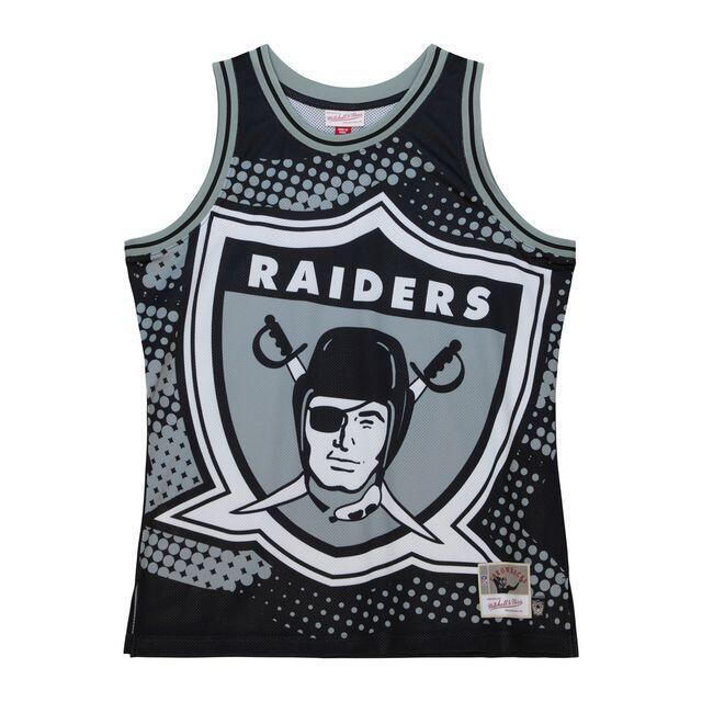 Maillot NFL Mitchell & Ness Big Face 7.0 Fashion Oakland Raiders ...