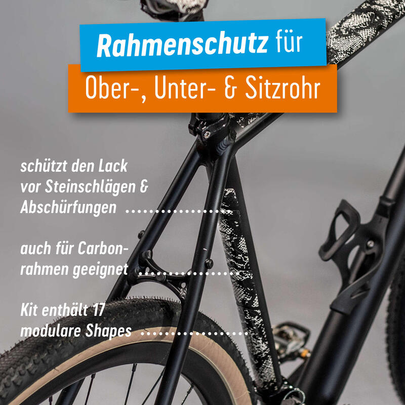 Zestaw folii ochronnej na ramę Riesel Design Frame:Guard Snake RIESEL ...