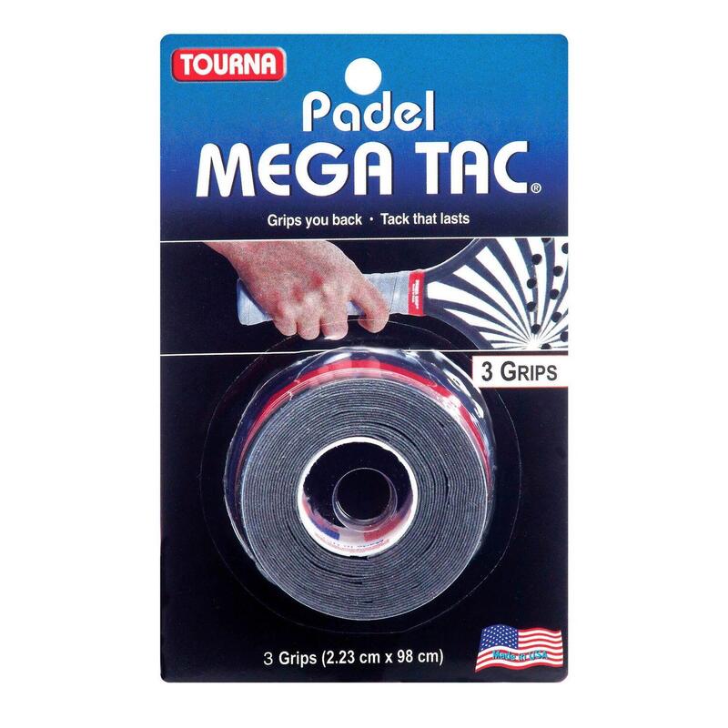 Blister de 3 Padel sur grips Mega Tac TOURNA | Decathlon