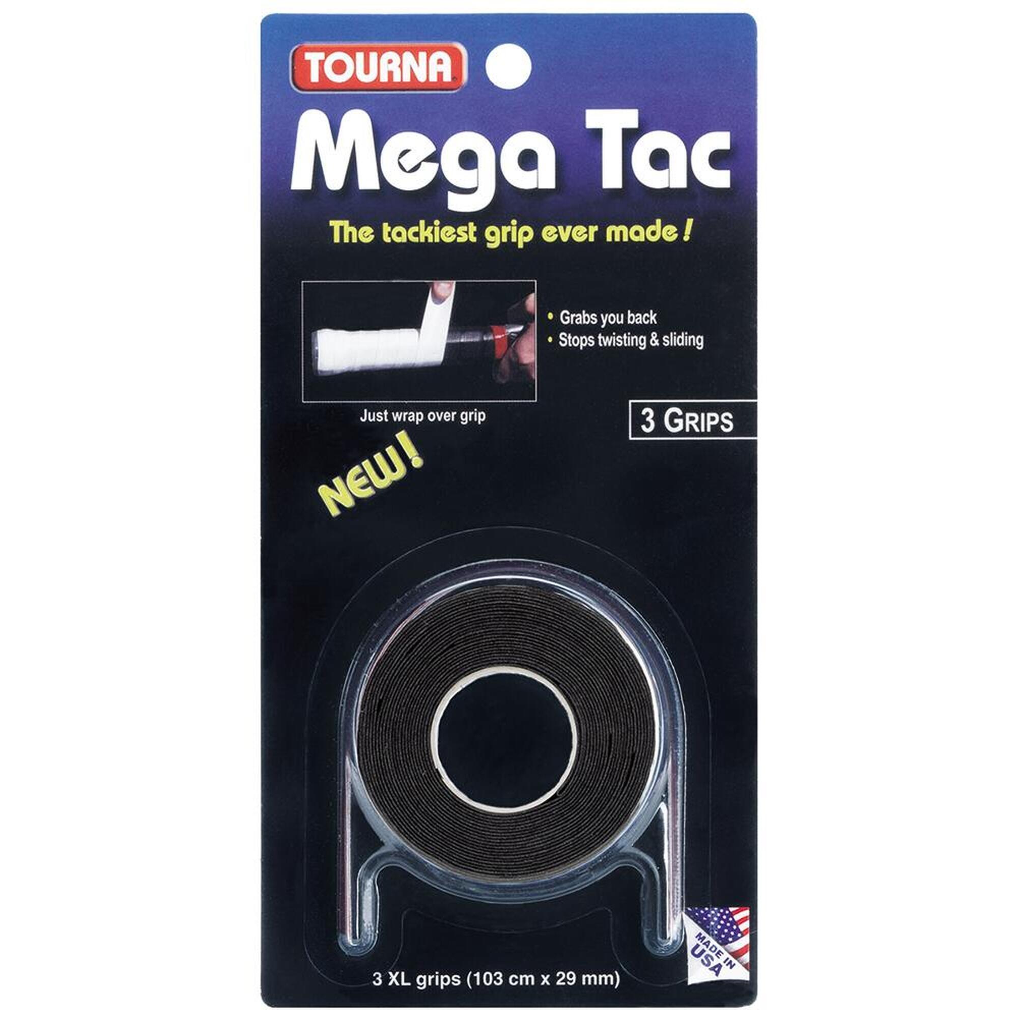 Blister de 10 sur grips Mega Tac TOURNA | Decathlon