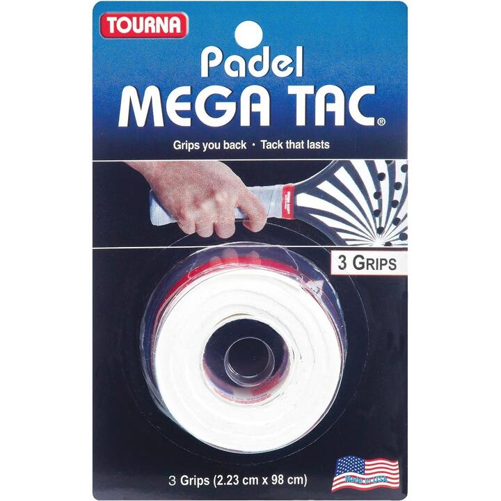 Blister de 3 Padel sur grips Mega Tac TOURNA | Decathlon