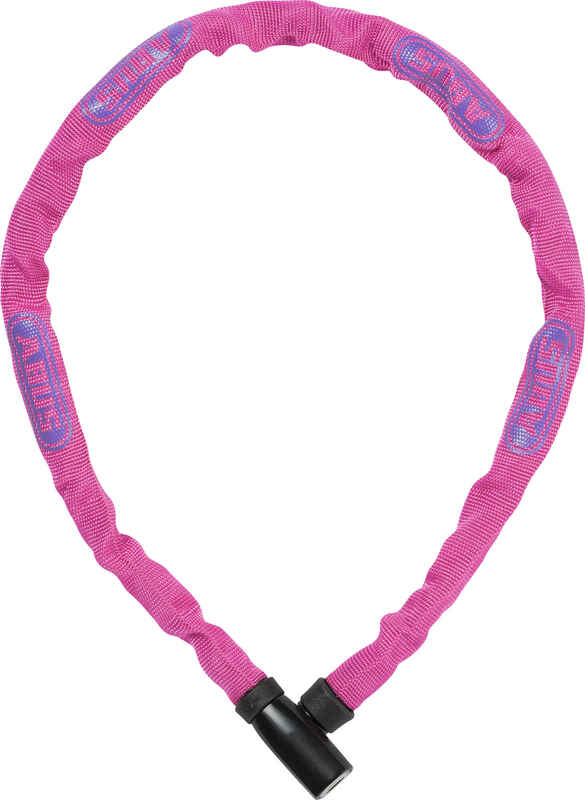 Abus Pink Steel-O-Chain 75cm Chain Lock - Secure Your Bicycle - Decathlon