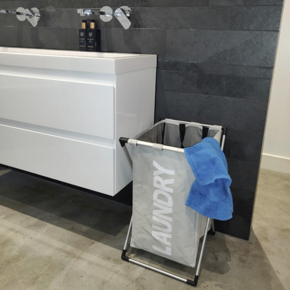 Wasmand Wit - 1 vak - Opvouwbaar IVOL | Decathlon