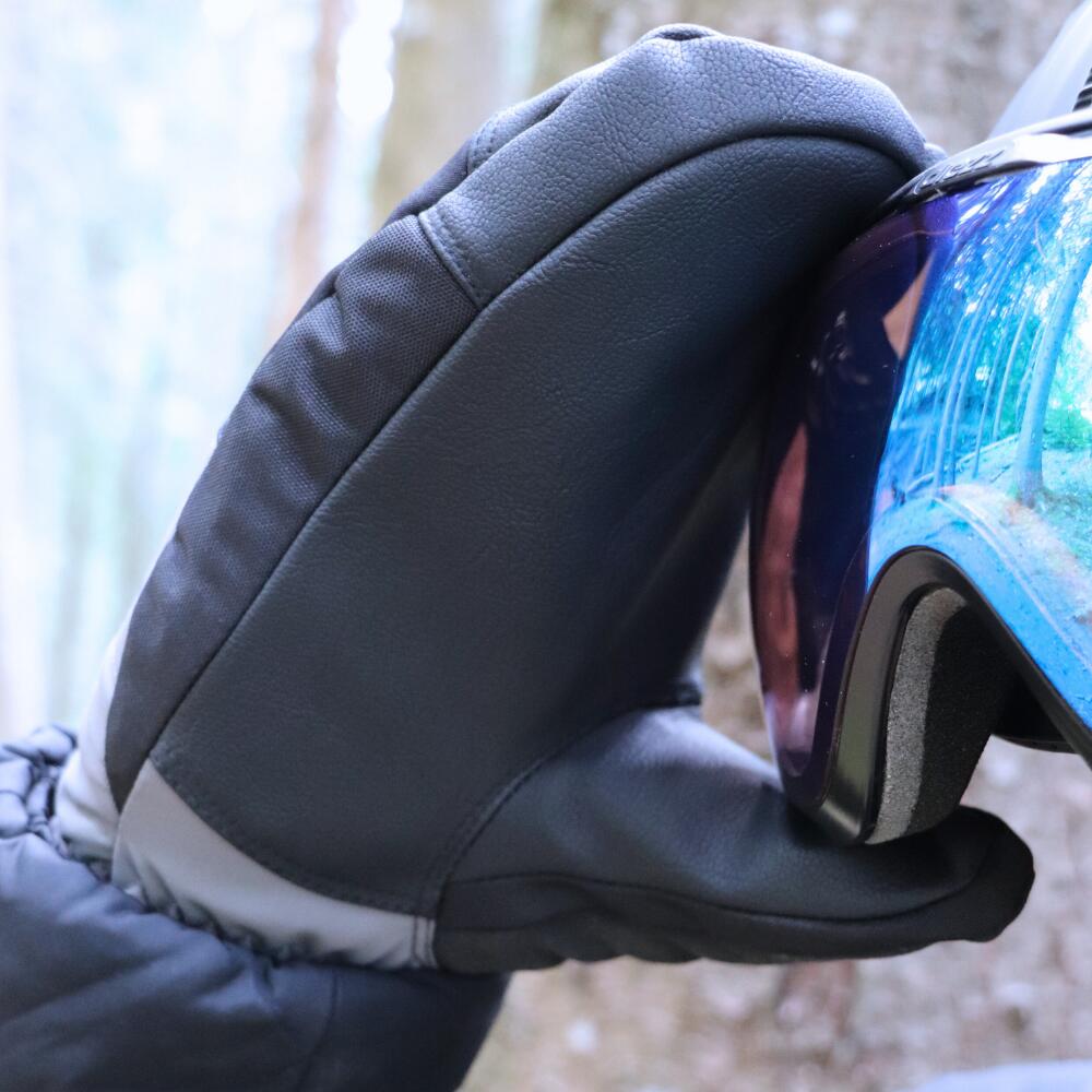 STOMP SHORT Moufles Homme GUN METAL/BLACK/CHAR GORDINI | Decathlon