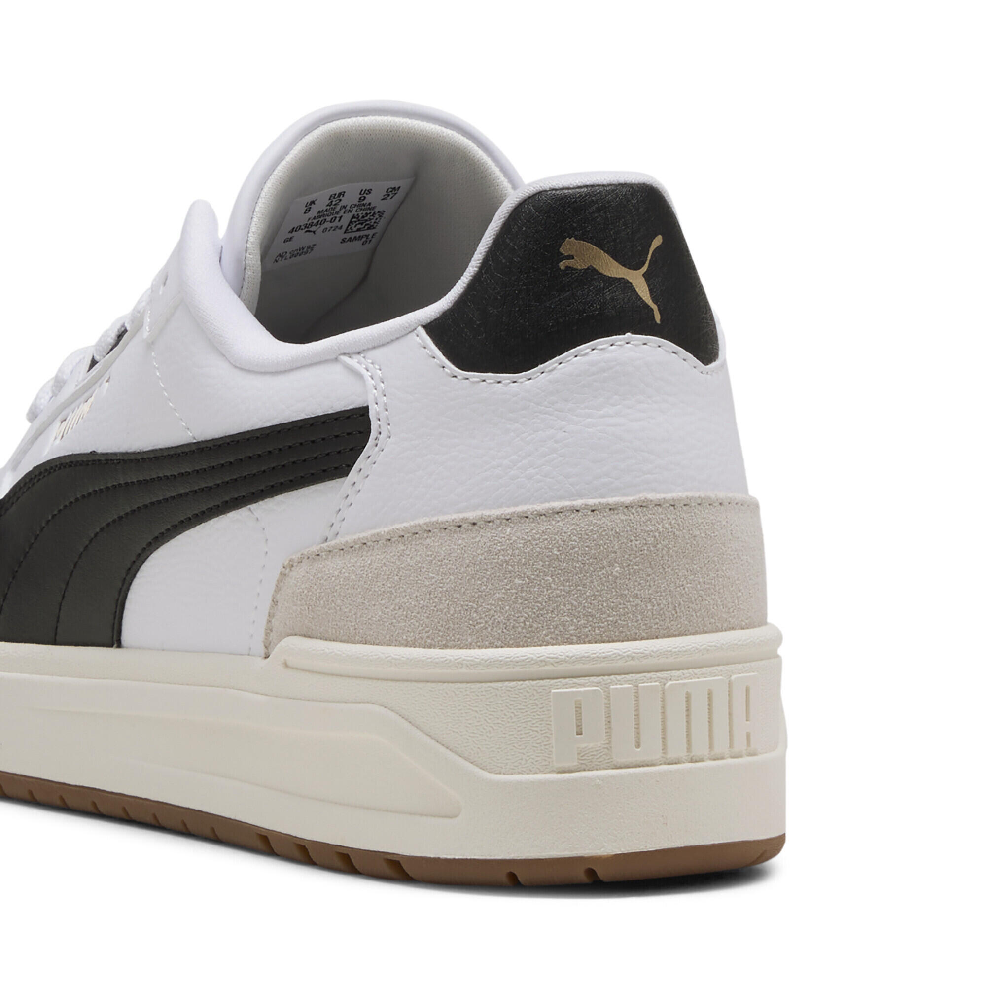 Shuffle Downtown Sneakers Erwachsene PUMA White Black Vapor Gray PUMA | Decathlon