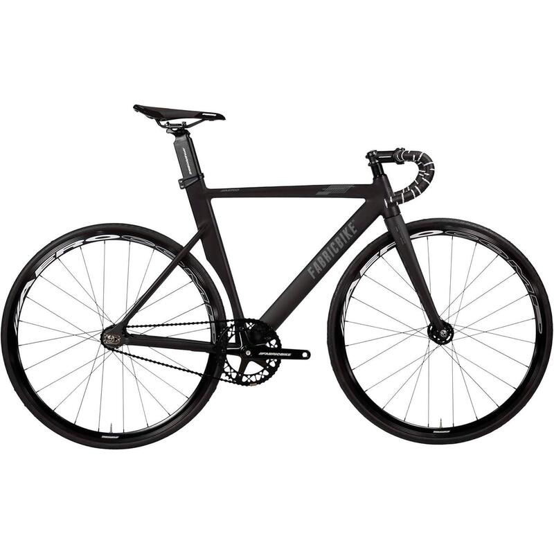 Vélo Fixie Aero Aluminium et Fourche Carbone 28" - Glossy Red ...